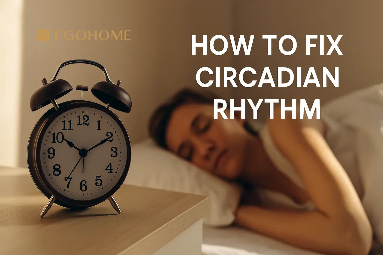 【2025】6 Ways to Reset Your Circadian Rhythm Naturally – EGOHOME