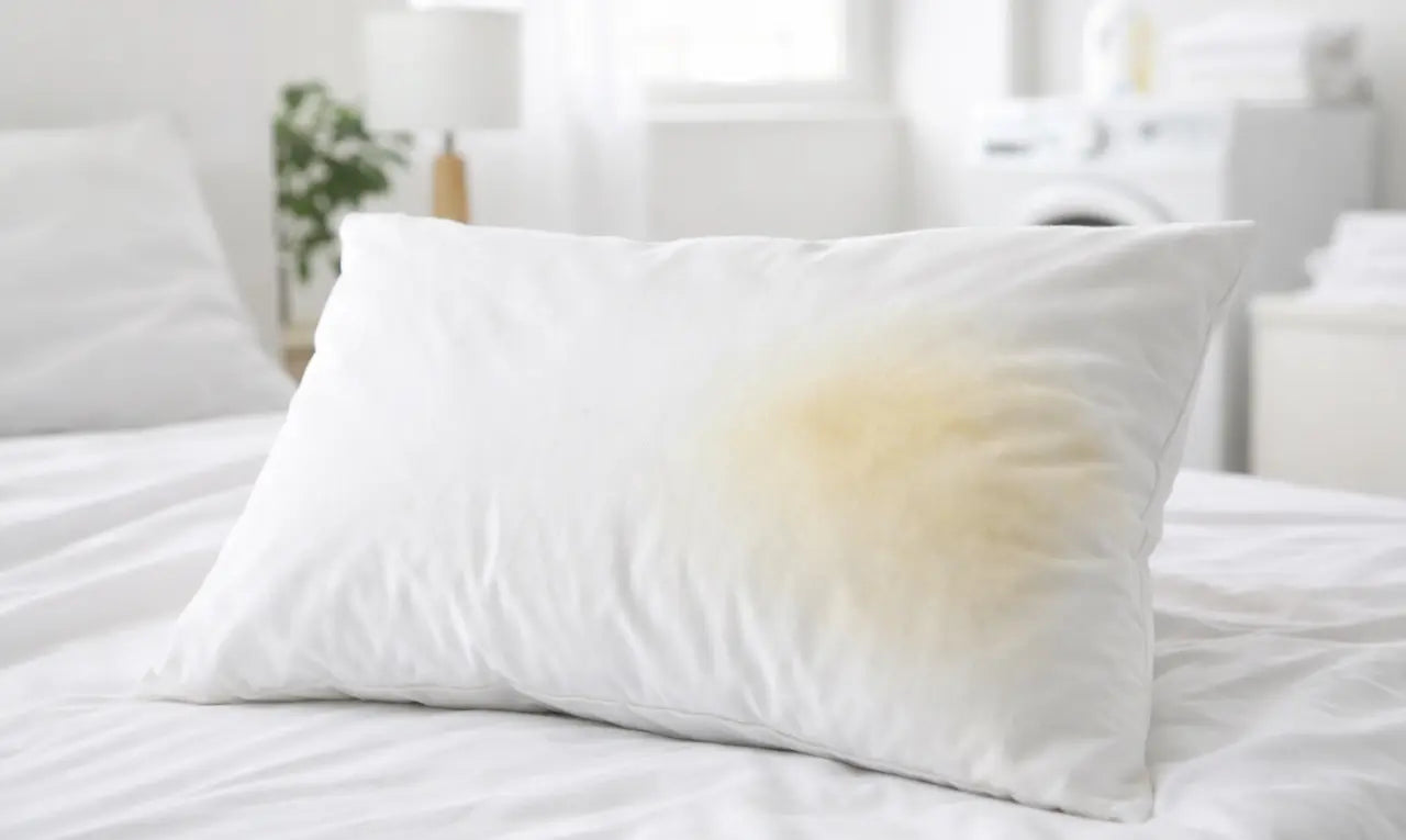 Why Pillows Turn Yellow Over Time — Causes, Cleaning, and Prevention ...