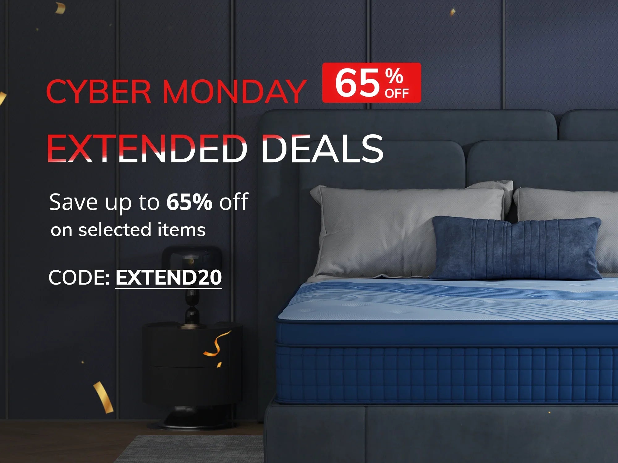 Save Up to 65% on EGOHOME Mattresses & Bedding - Cyber Week Extended Sale