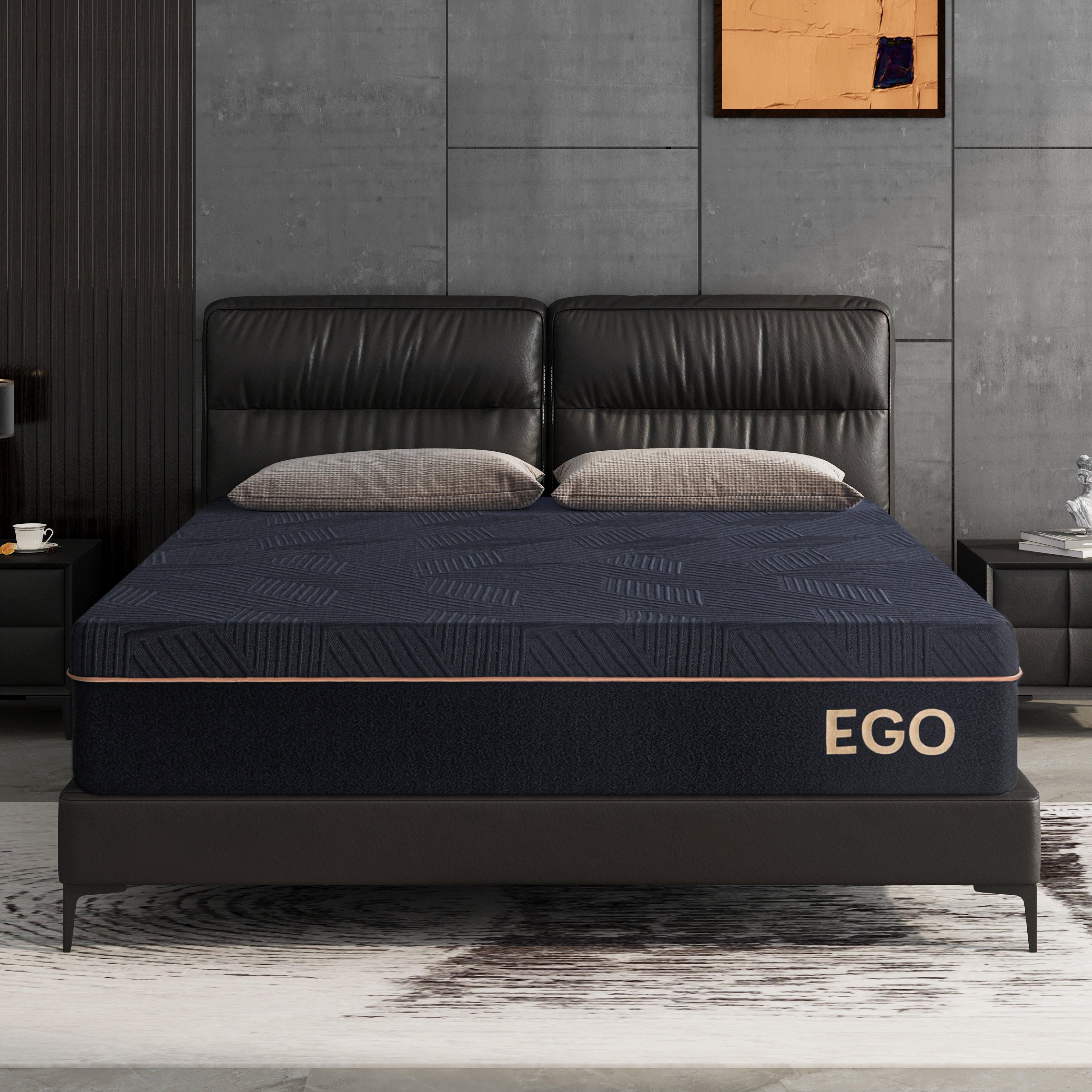 Cooling Copper Gel Mattress 12'' Memory Foam – EGOHOME
