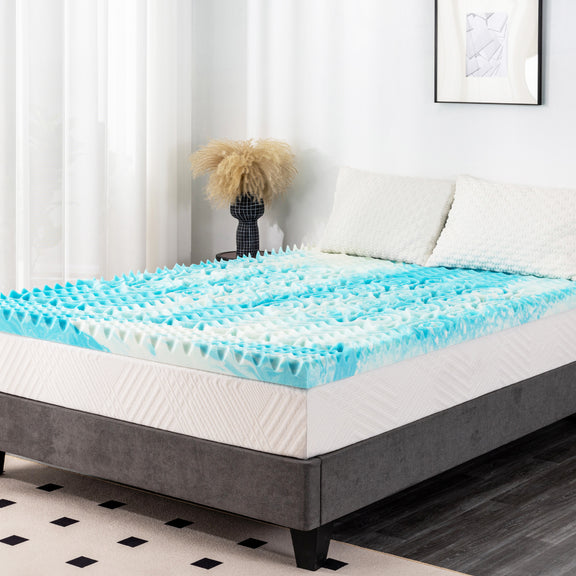 5-Zone Gel Topper for Pressure Relief | EGOHOME